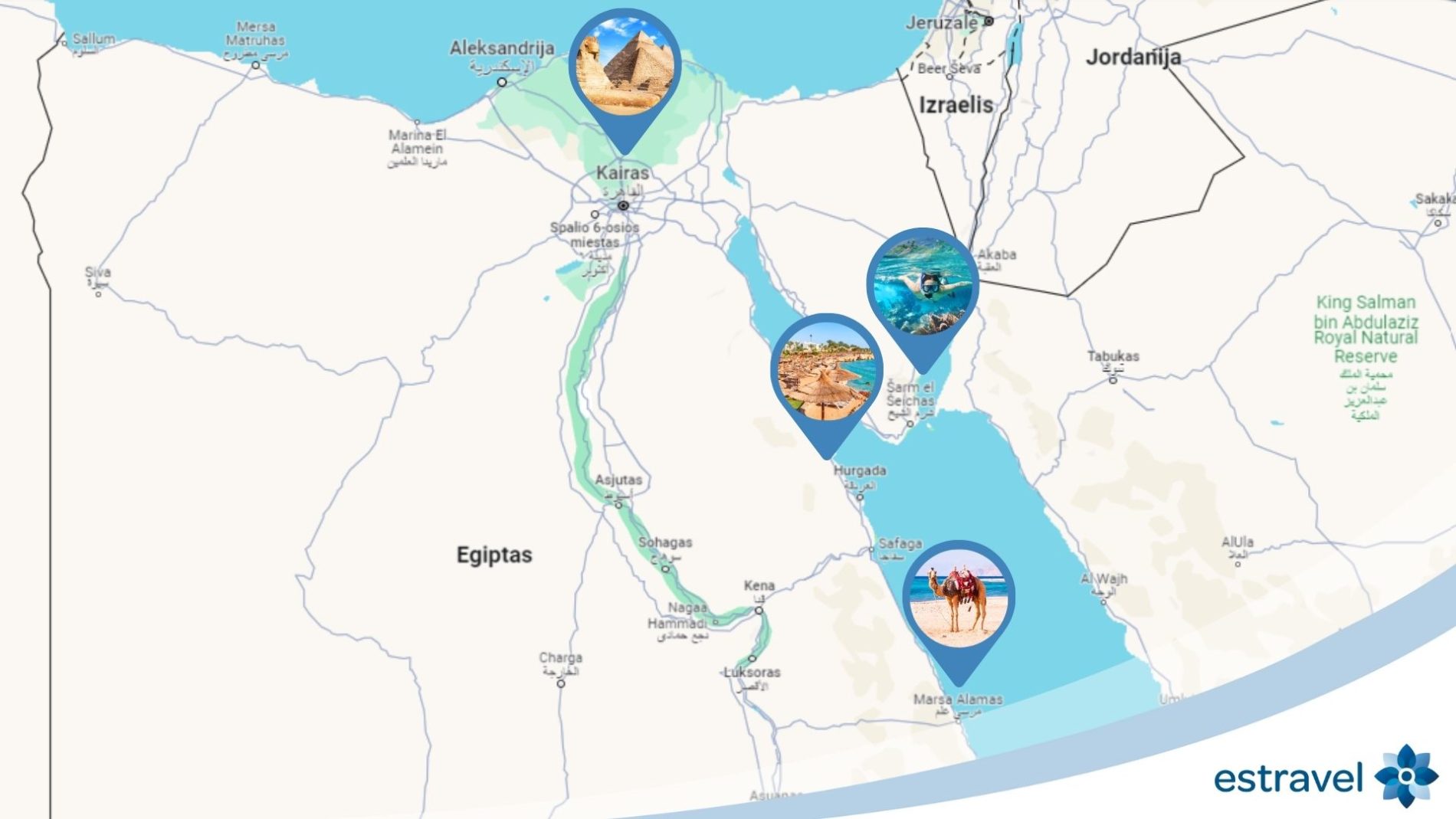 Kelionės į Egiptą - Estravel kelionių centras